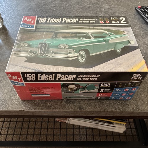 AMT /ERTL '58 EDSEL PACER WITH CONTINENTAL KIT & FENDER SKIRTS "NEW" | eBay