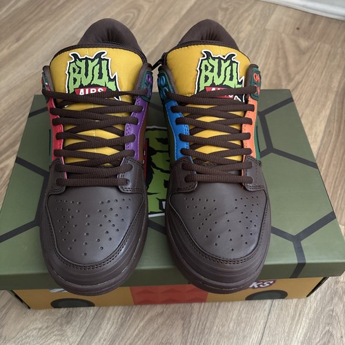 Bull Airs TMNT Custom Shoe Size 11 Nike Dunk Low | eBay