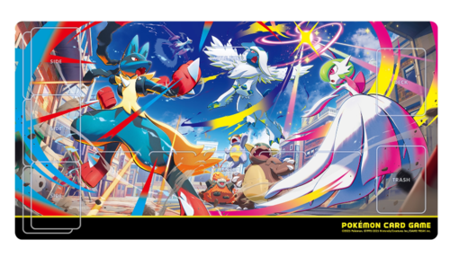 Pokemon Card Game TRAINERS Mega Evolution rubber play mat【NEW】 | eBay