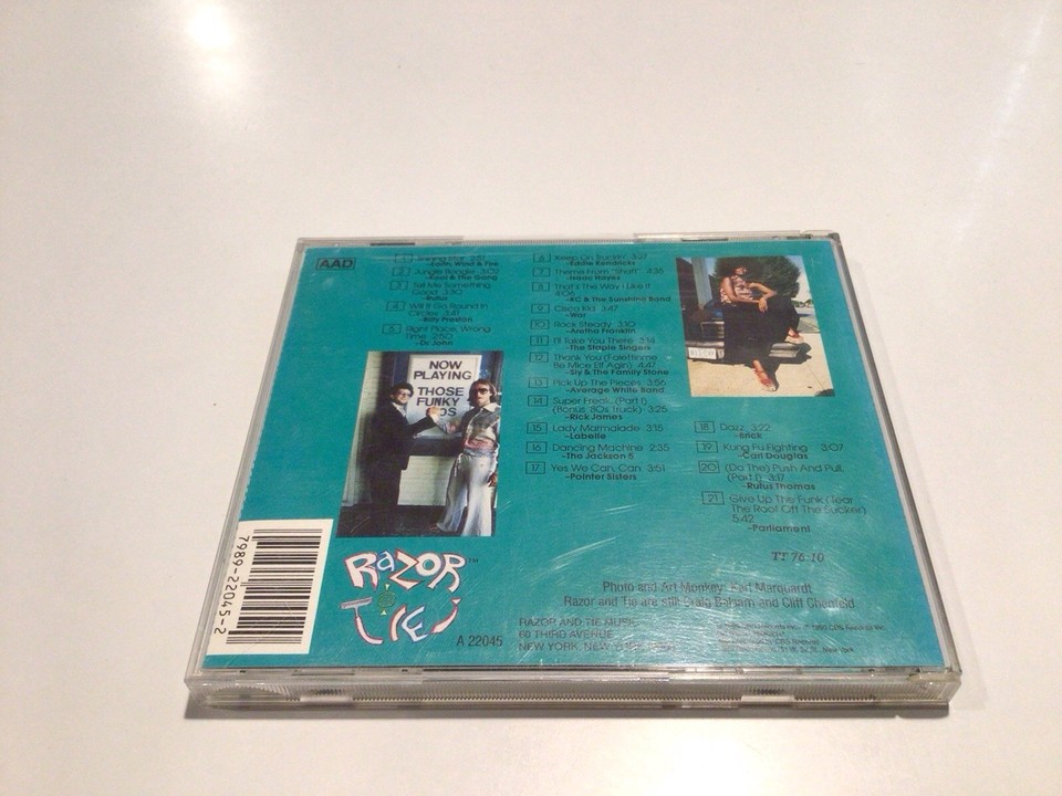 '70s Preservation Society Those Funky '70s CD, 1990 Razor & Tie | eBay