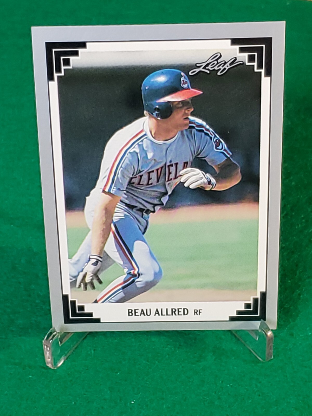 1991 Leaf Beau Allred Cleveland Indians #316 | eBay