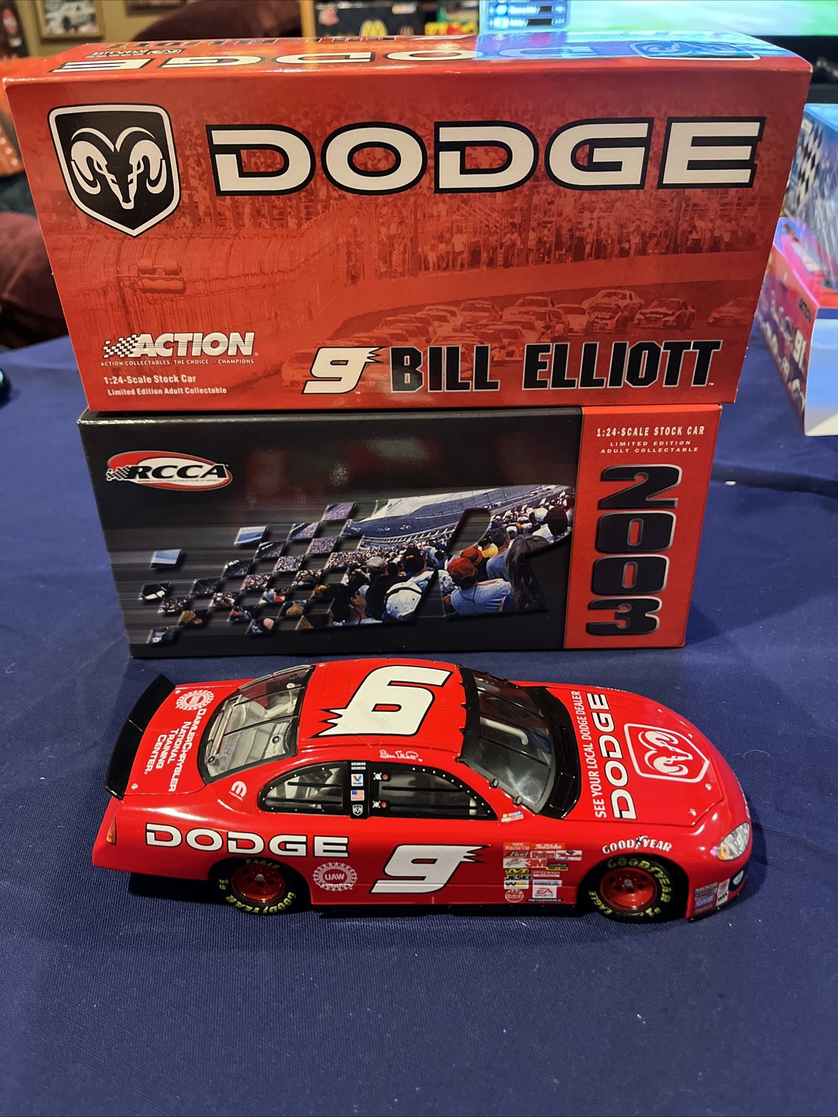 Bill Elliott #9 Dodge 2003 Intrepid Bank 1 Of 444 | eBay