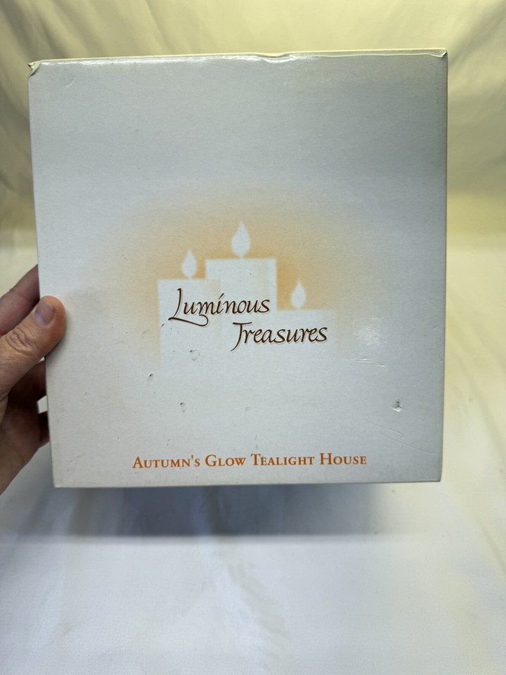 Vintage Avon Luminous Treasures 2002 Autumn's Glow Ceramic Fall ...