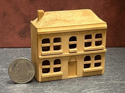Dollhouse Miniature House Toy Front Opening 1:12 inch scale B367 Dollys ...
