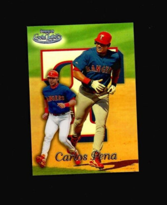 1999 Topps Gold Label #90 Class 2 (Black) CARLOS PENA Rangers MINT | eBay