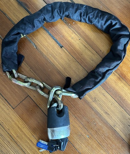 ONGUARD CHAIN AND LOCK HEAVY DUTY CYCLE BIKE SECURITY | eBay