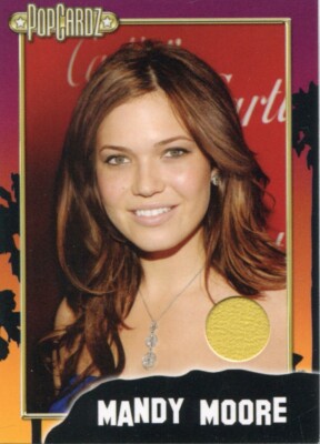2008 PopCardz - MANDY MOORE -Celebrity Worn Wardrobe Relic - THIS IS US ...