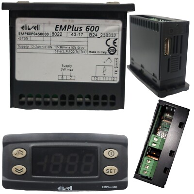 ELIWELL EMPlus 600 ELECTRONIC DIGITAL INDICATOR EMP60P0450000 Ser.No ...