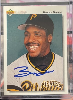 1991 Upper Deck Barry Bonds Auto | eBay