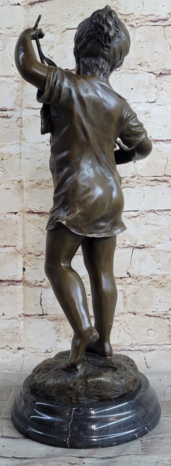 Bronzo Scultura Hello Kitty Gatto Love Dolce Ragazza Con Smile Marmo ...