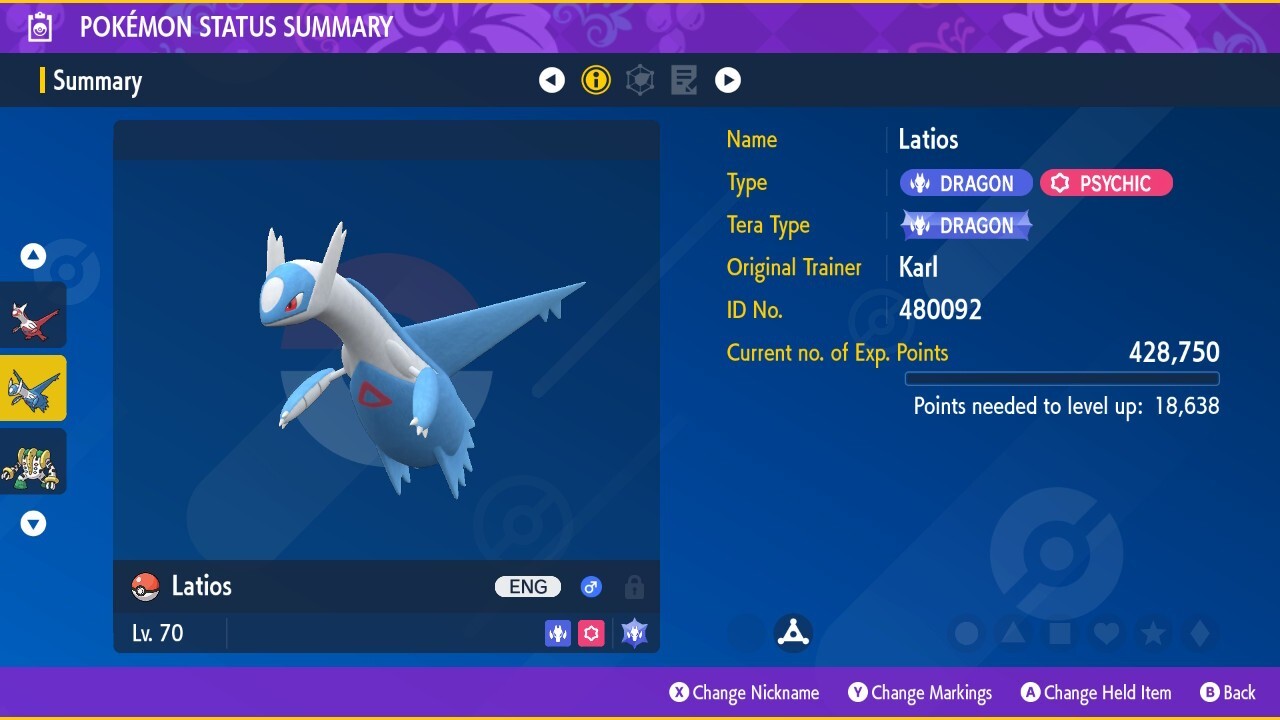 98 Non-Shiny Legendary Bundle 6IV Legendaries Home Pokemon Scarlet ...