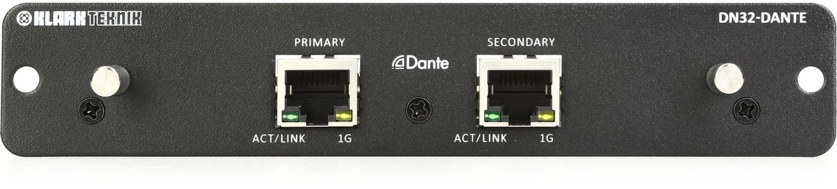Klark Teknik DN32 Dante Card Up To 32 Channels Audinate, 49% OFF