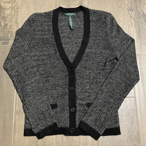 Lauren Ralph Lauren Women's Merino Wool Rabbit Hair Cashmere Cardigan ...