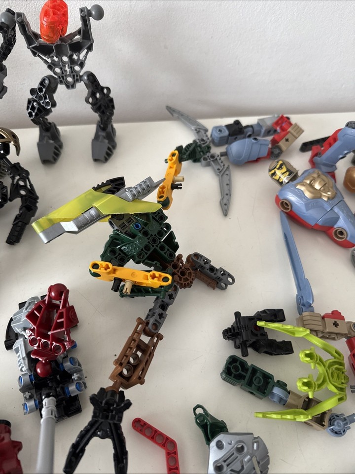 LEGO DC Bionicles Mixed Bionicals Construction Action Figure Parts ...