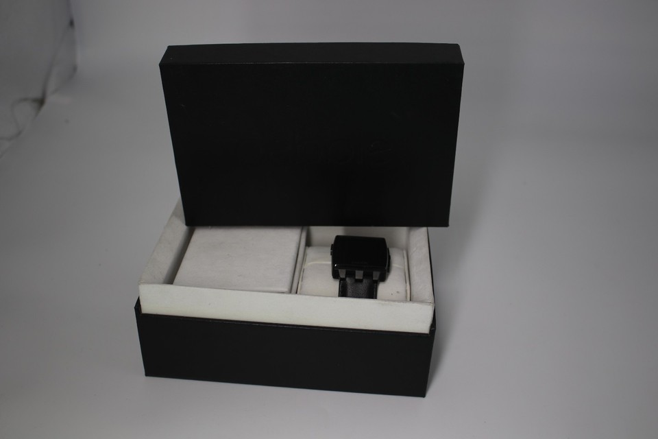 Pebble Watch for parts black smart watch | eBay Australia