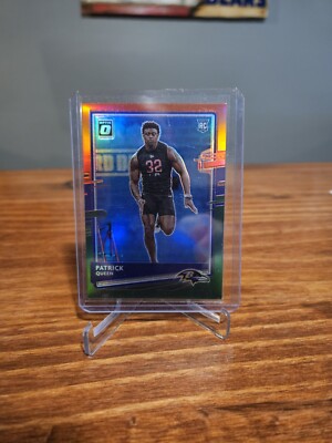 Patrick Queen 2020 Donruss Red and Green Optic Preview #P-268 Ravens | eBay