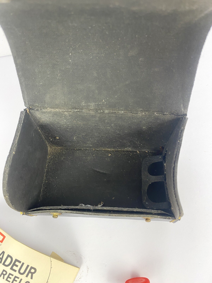 Vintage Ambassador ABU Garcia Reel Case 5000 Series w/ Spare Parts Oil ...