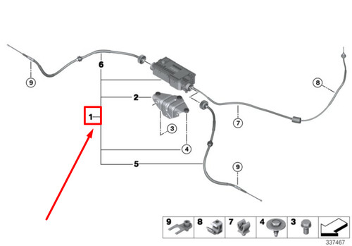 NEW BMW X6 F16, F86 ACTUATOR W/CONTROL UNIT 34436882007 6882007 ...