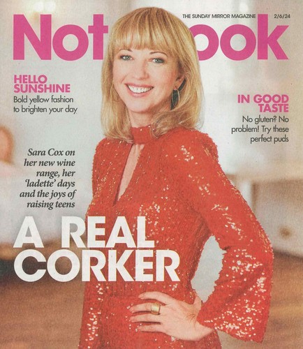 UK Sunday Mirror Notebook Magazine: Sara Cox, Lynsey Crombie, Fashion ...