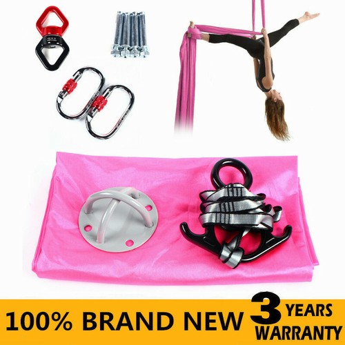 Aerial Nylon Yoga Swing Hammock Inversion Anti-Gravity Pilates with ...