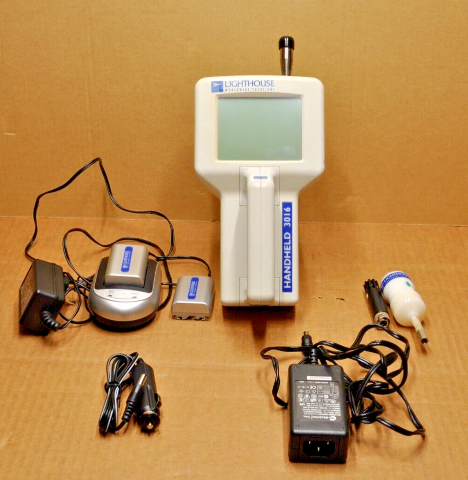 Lighthouse Handheld 3016 Particle Counter w/ Accessories and Case FOR ...