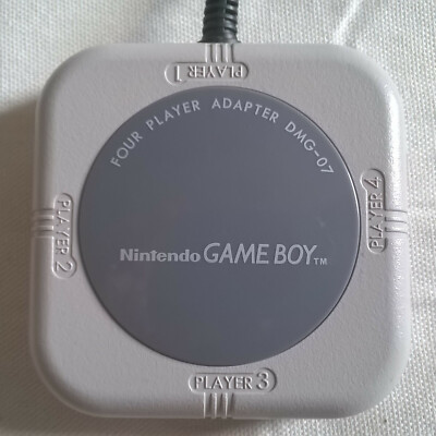 Game Boy Four Player Adapter (DMG-07) | Bonus Two (2) Connectors ...