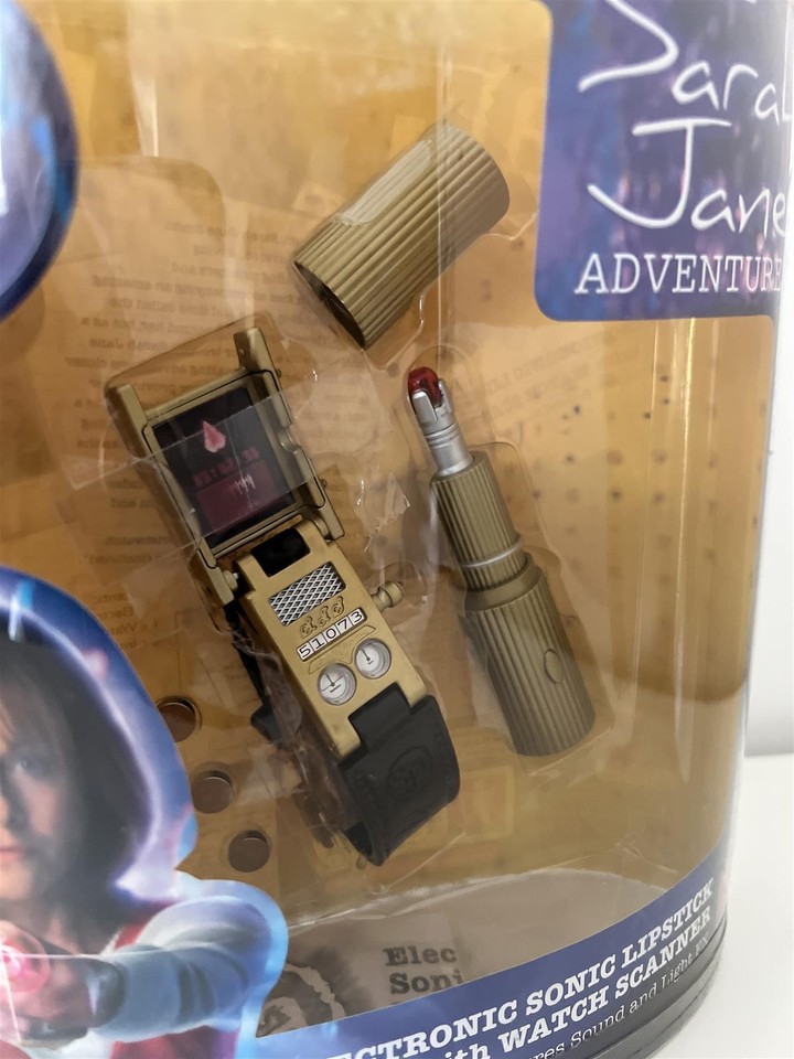The Sarah Jane Adventures SONIC LIPSTICK With WATCH SCANNER Sound ...