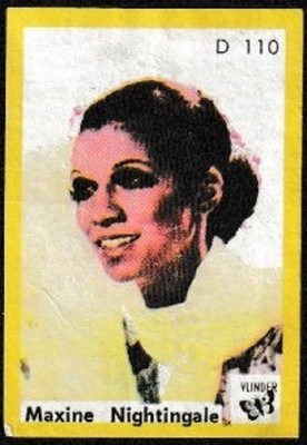 MAXINE NIGHTINGALE Pop singer vintage 1960s VLINDER match label | eBay