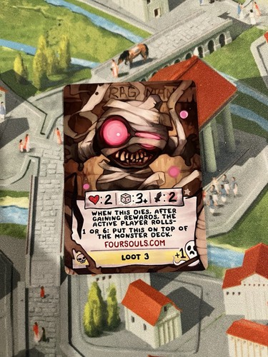 Gen Con 2025 GenCon Promo Binding Of Isaac Four Souls RagMan Promo Card ...