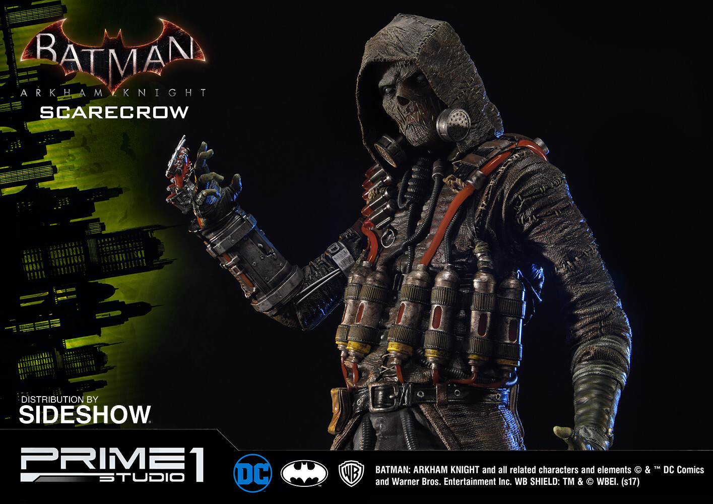 SIDESHOW EXCLUSIVE SCARECROW STATUE Batman Arkham Knight PRIME 1STUDIO ...