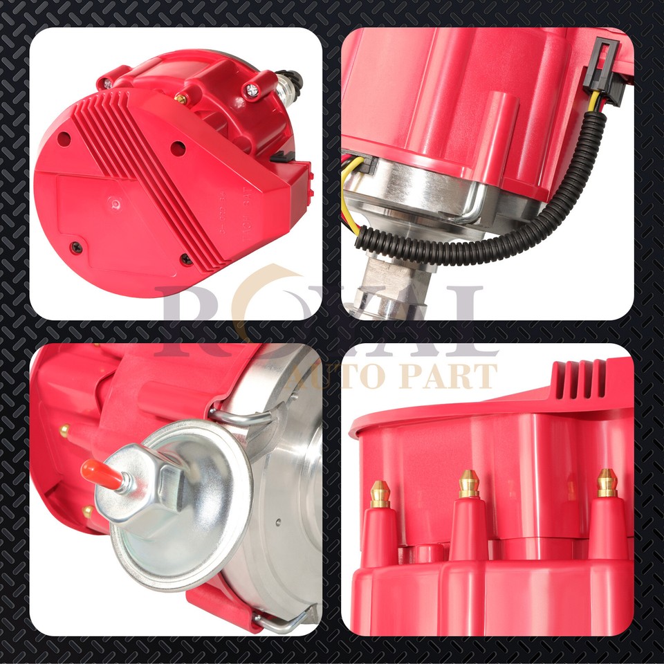 New Distributor for Small Block SBC Chevy 305 350 400 HEI & Wires 90 ...