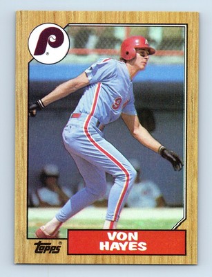 1987 Topps Von Hayes Philadelphia Phillies #666 | eBay