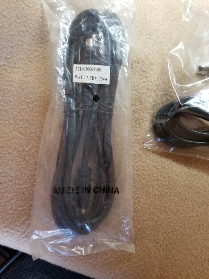 ATI 4 Pin S-video A/V Black Cable 6 FT 6110004500 WST C219rm-004a for ...