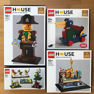 LEGO House Package (40501, 40503, 40504, 40563) | NEU & OVP | New ...