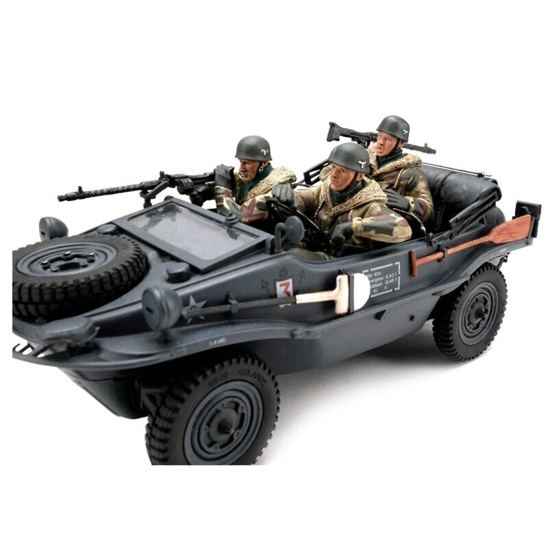 1:16 Torro German VW Schwimmwagen RC Car Crew Paratrooper Winter Figure ...