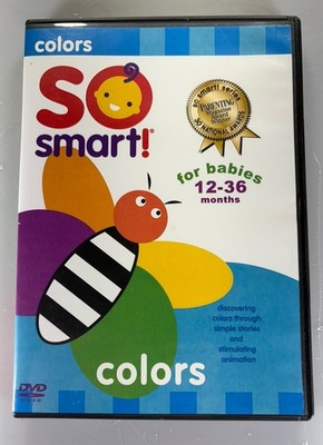 So Smart! Colors (DVD, 2006) Early Developmental For Babies 12-36 ...