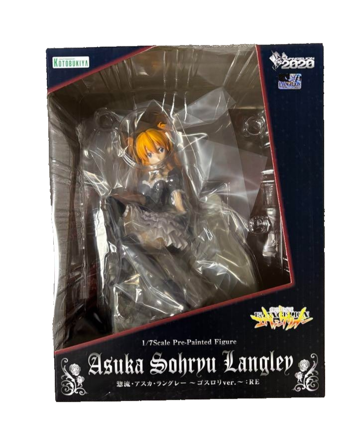 Kotobukiya 1/7 Soryu Asuka Langley Gothic Lolita Ver Figure Evangelion ...