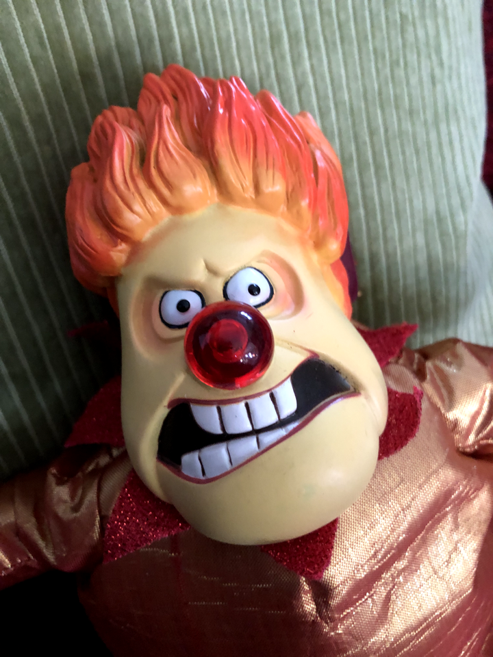 NECA Year Without a Santa Claus 12 In. Heat Miser Plush Doll Light Up ...