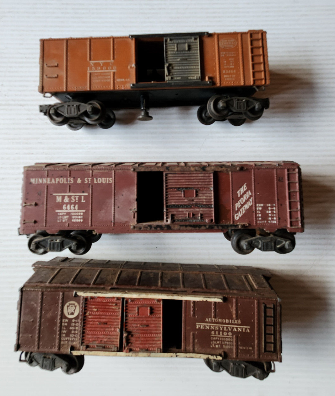 Lionel O Gauge Box Cars Lot Of 3 | eBay