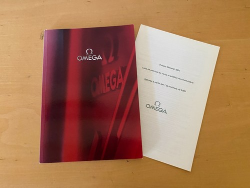 Watches Catalog OMEGA Price List - The Collection 2003 | eBay