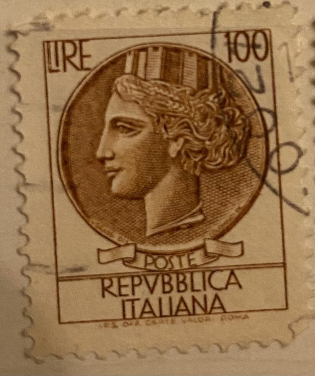 Vintage Rare Repvbblica Italiana Stamps 10 20 100 120 Lire AMAZING ...