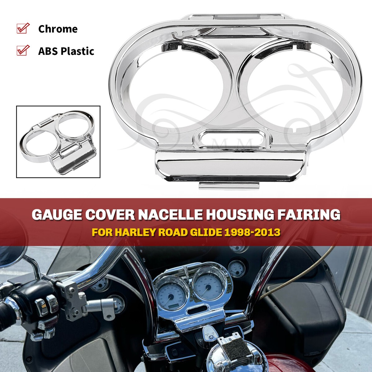 Motorcycle Speedometer Faceplate
