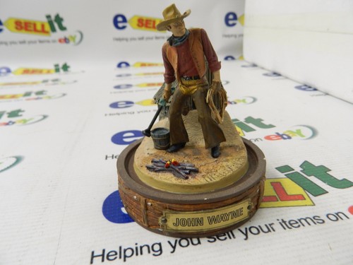 Rare John Wayne Miniature Figurine Hand Painted "Wrangler" | eBay
