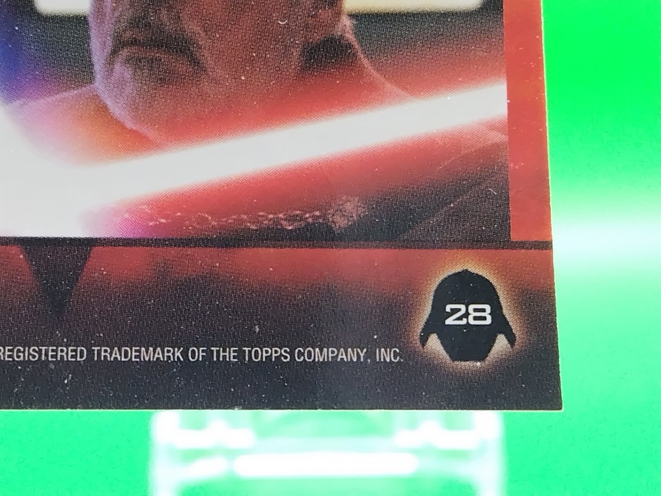 COUNT Dooku's EXECUTION Star Wars 2005 REVENGE OF THE SITH Card TCG ...