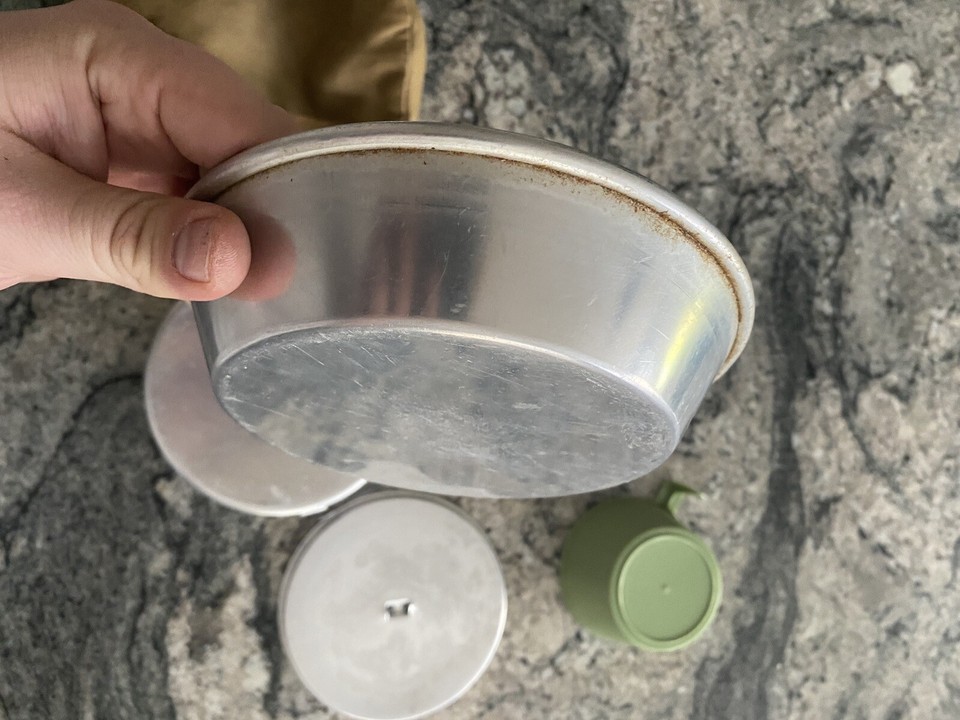 Vintage Boy Scouts of America BSA Official Cook Kit - Aluminum Camping ...