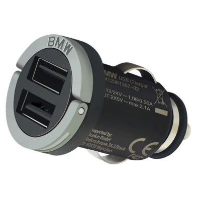 New~OEM Genuine BMW Dual USB Charger Charging Adaptor 65412311598 2 ...