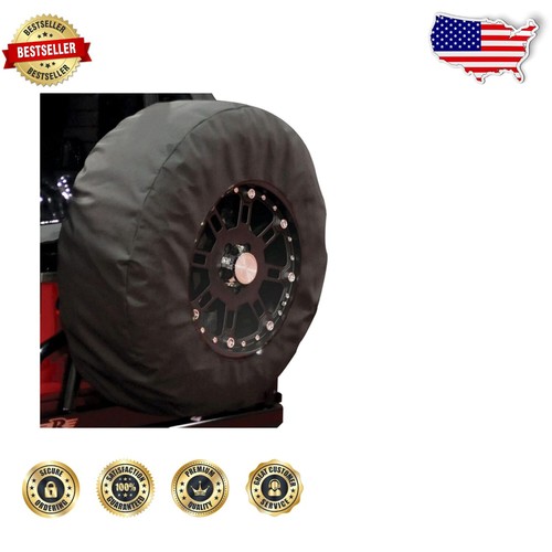 30-32" Spare Tire Cover with Clear Window - Durable Black Diamond ...