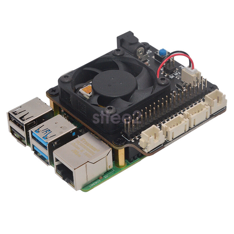 X735 Raspberry Pi My Raspberry Pi 4 4GB Openmediavault NAS My NAS