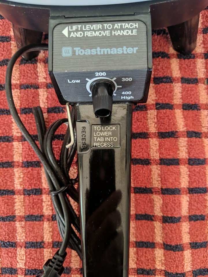 Toastmaster Handi-Pan Model 802 Electric Skillet w/Lid - Controlled ...