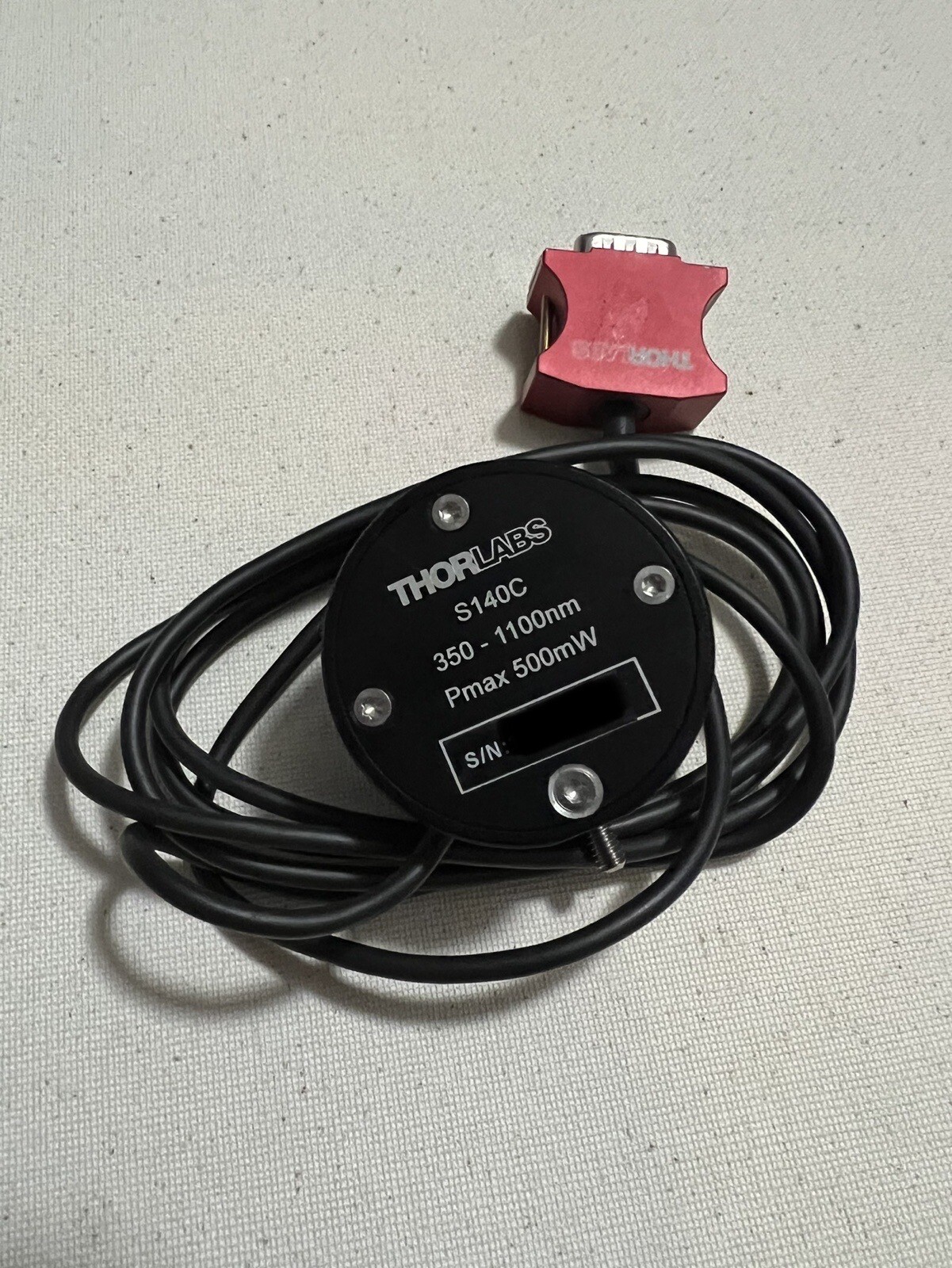 Thorlabs S140C Integrating Sphere Photodiode Power Sensor | eBay